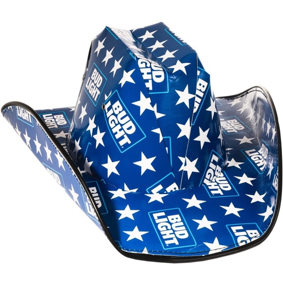 bud light | Accessories | Bud Light Cowboy Cowgirl Hat Beer Box ...
